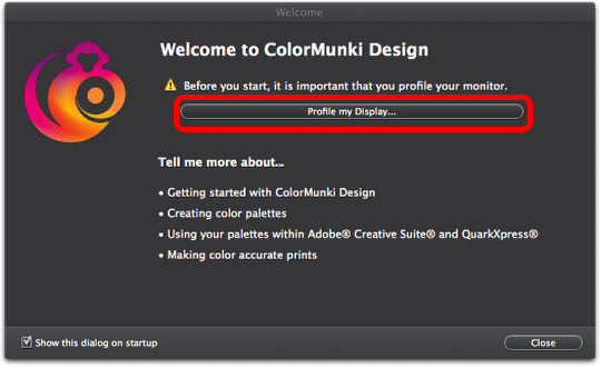 Color calibrating your screen using Color Munki (Mac) - Christoph ...