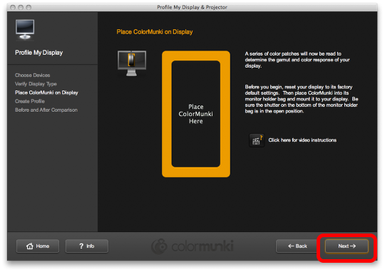 Color calibrating your screen using Color Munki (Mac) - Christoph ...