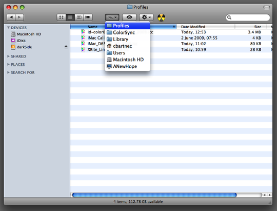 Install an ICC color profile on Mac OS X - Christoph Bartneck, Ph.D.