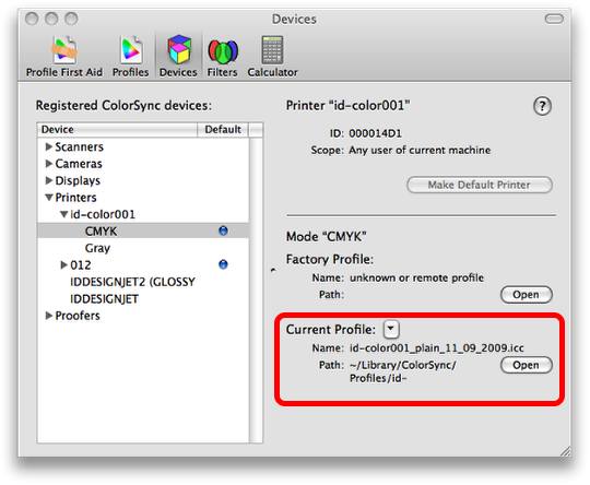 Install an ICC color profile on Mac OS X - Christoph Bartneck, Ph.D.