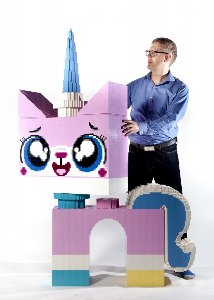 LEGO Unikitty MOC in lifesize - Christoph Bartneck, Ph.D.