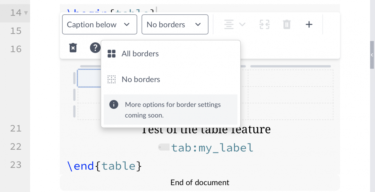 Overleaf supports visual tables directly - Christoph Bartneck, Ph.D.